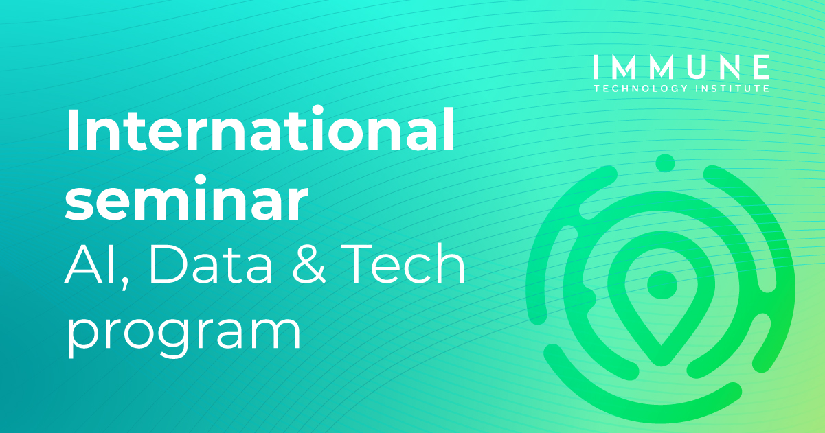 International Seminar: AI, Data & Tech Program